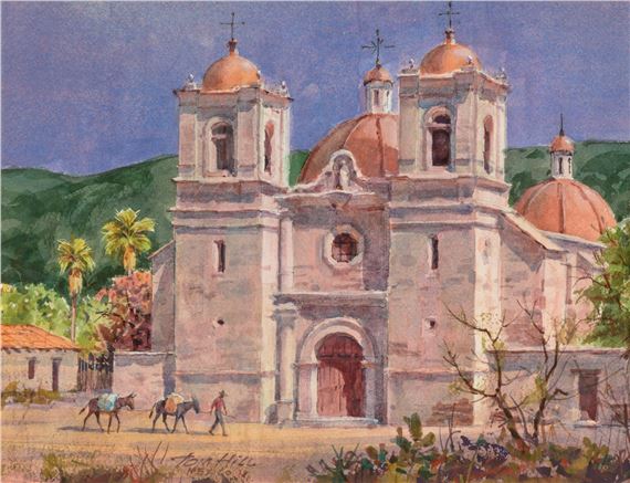 Tom Hill | Old Spanish Colonial Church | MutualArt