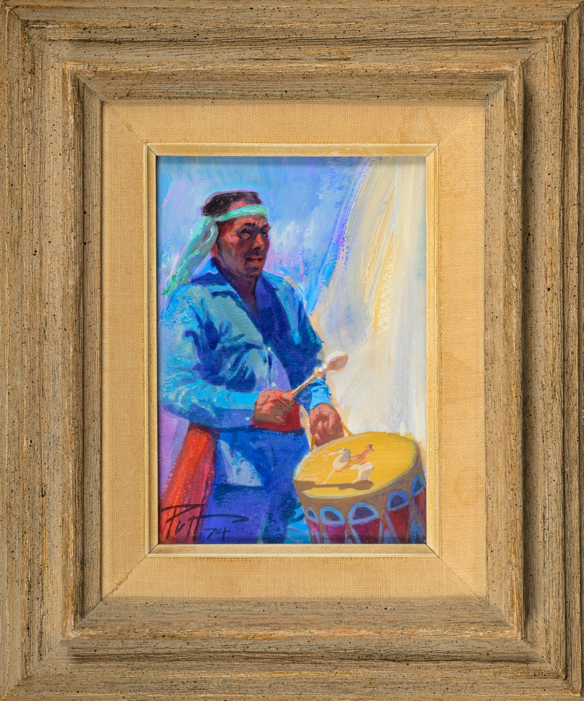 Donald Putman | Indian Drummer (1974) | MutualArt