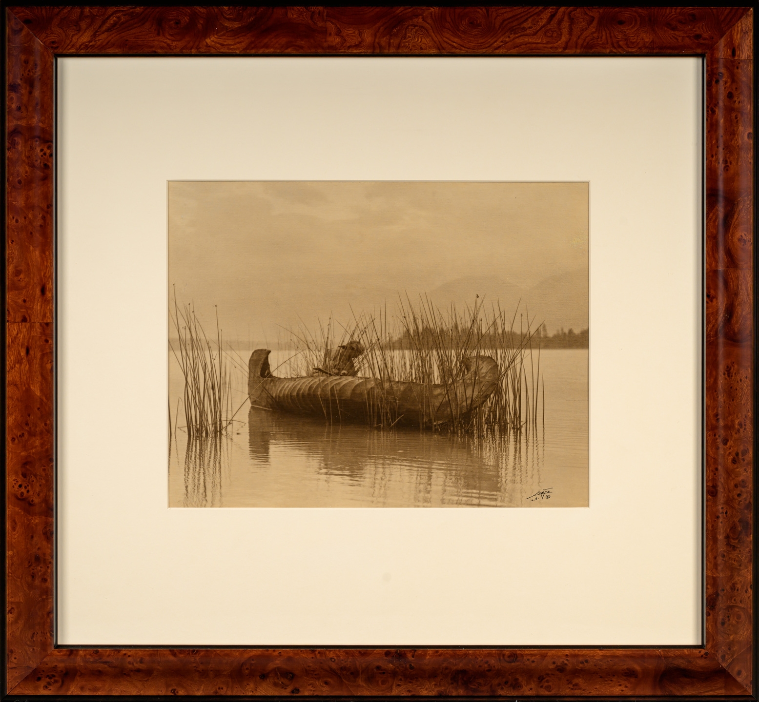 Edward S. Curtis | The Rush Gatherer – Arikara | MutualArt