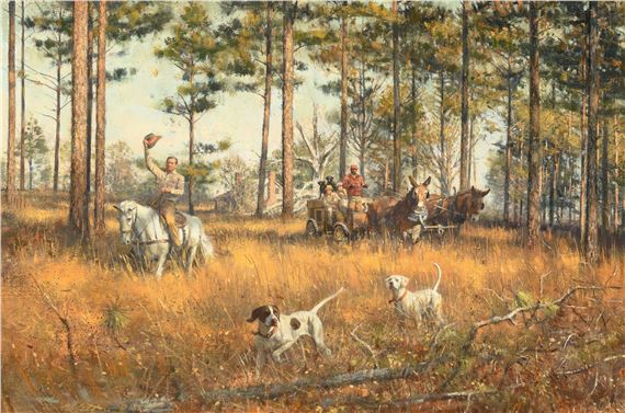 Robert K. Abbett | The Quail Wagon (1985) | MutualArt