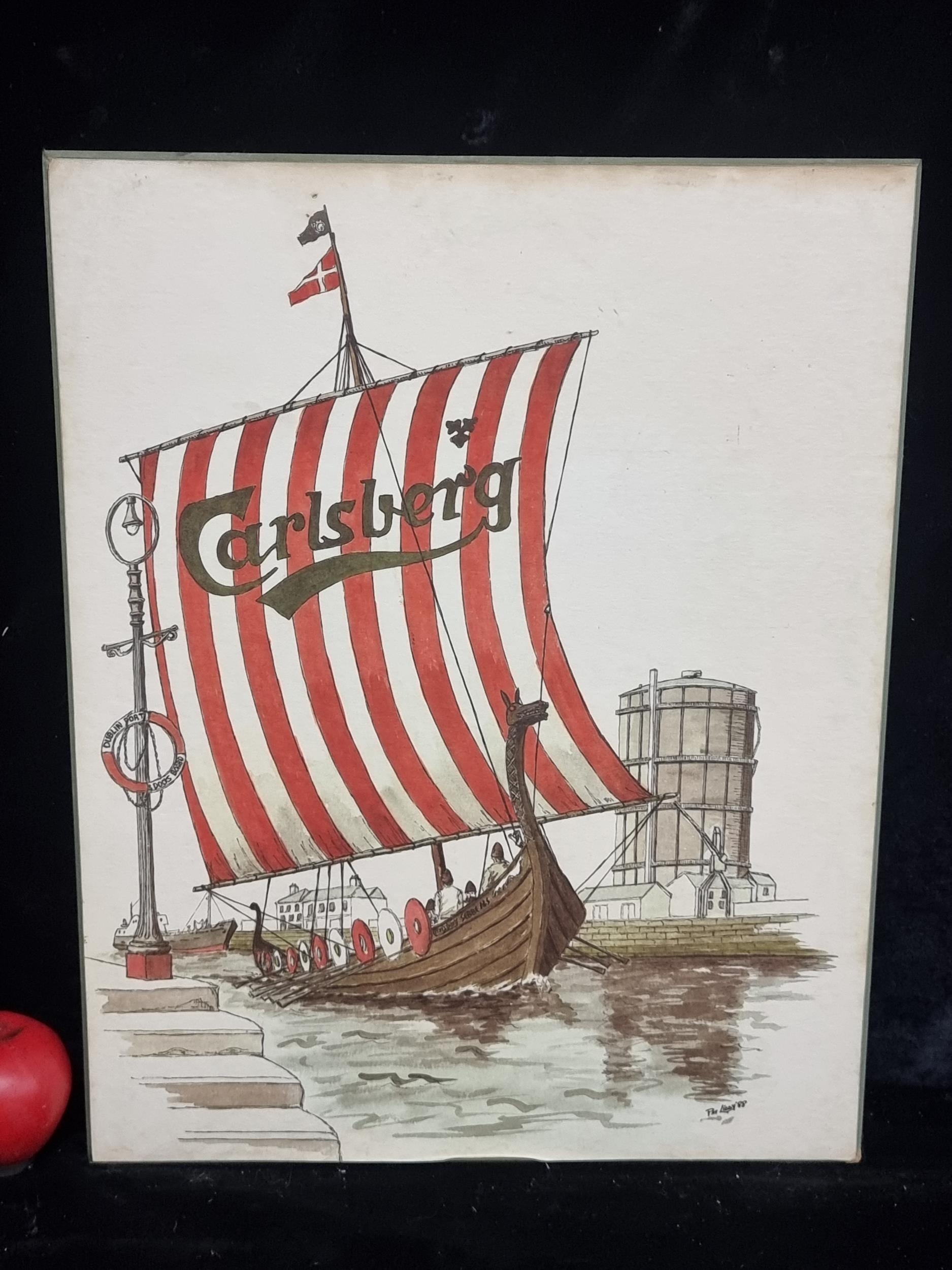 Pat Liddy | An original print of a Pat Liddy (Irish artist and ...