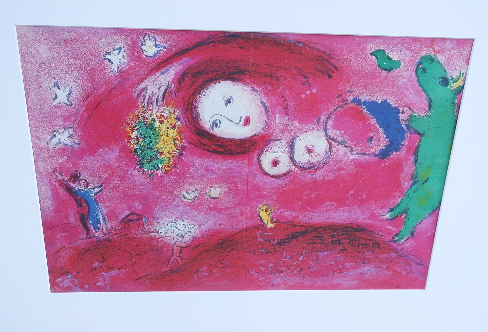 Marc Chagall | Marc Chagall (1887-1985) Spring Meadow (1977) | MutualArt