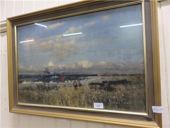 Alexander Brownlie Docharty | A Distant View of Ailsa Craig | MutualArt