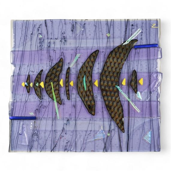 Zayde Sleph | Zayde Original Fused Glass Panel | MutualArt