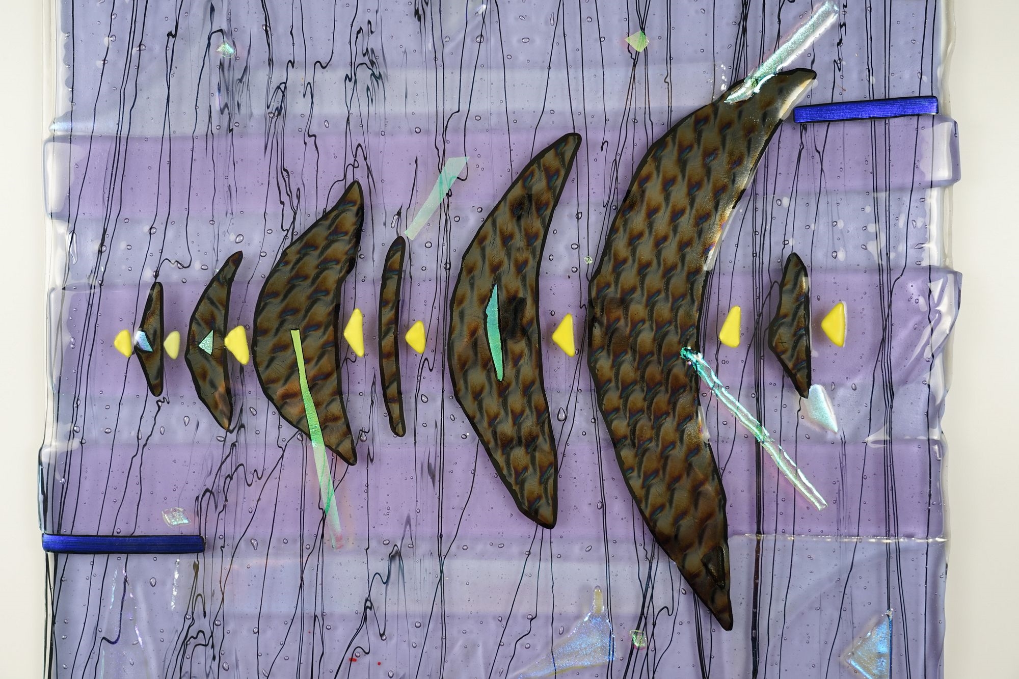 Zayde Sleph | Zayde Original Fused Glass Panel | MutualArt