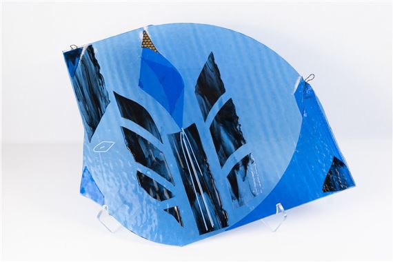 Zayde Sleph | Zayde Sleph Fused Hanging Glass Panel | MutualArt