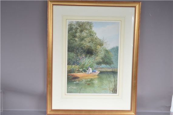 Frederick Charles Dixey | The Thames at Wittenham (1989) | MutualArt