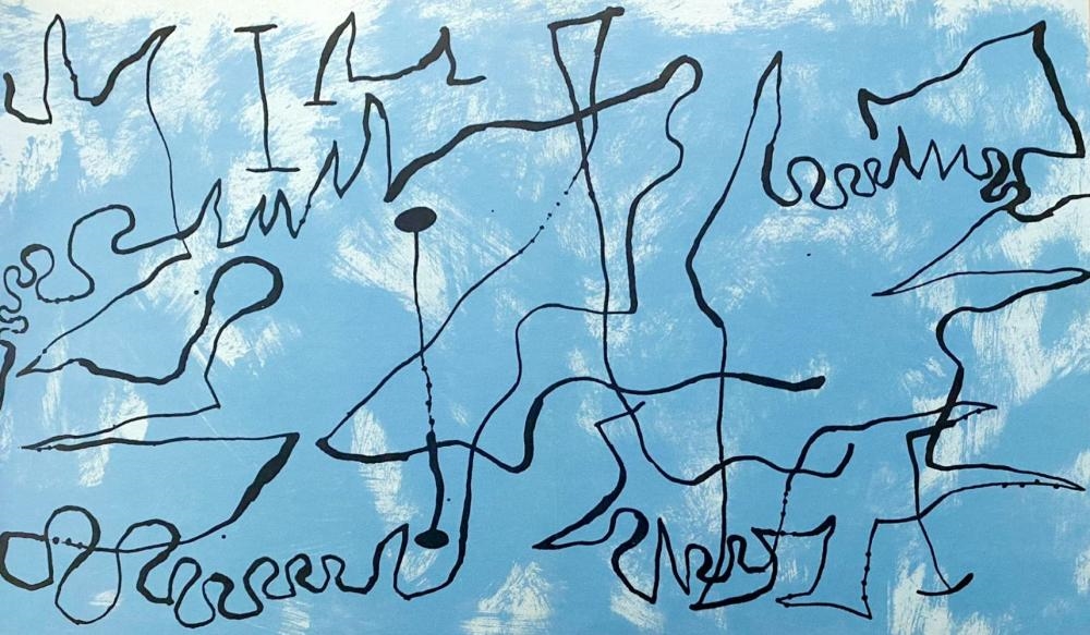 Joan Miró | Joan Miro - Composition (1956) | MutualArt