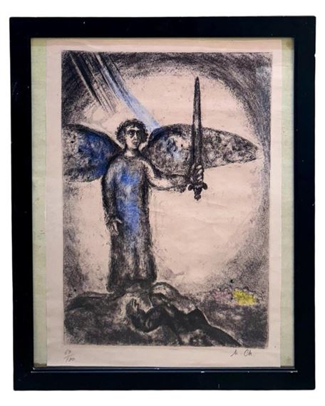 Marc Chagall | Signed Marc Chagall Colored Etching | MutualArt