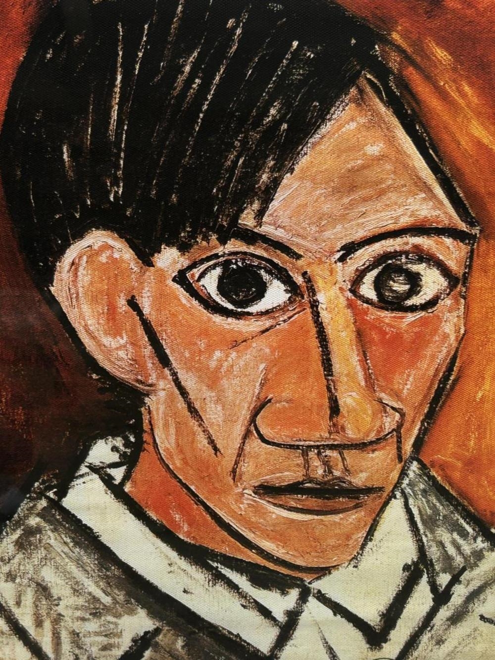 Pablo Picasso | Pablo Picasso Abstract Self Portrait Lithograph (20th ...