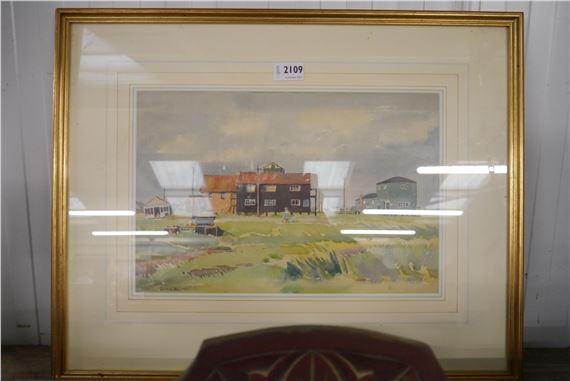 James Mason | A watercolour of Walberswick - East Point by JAMES MASON ...