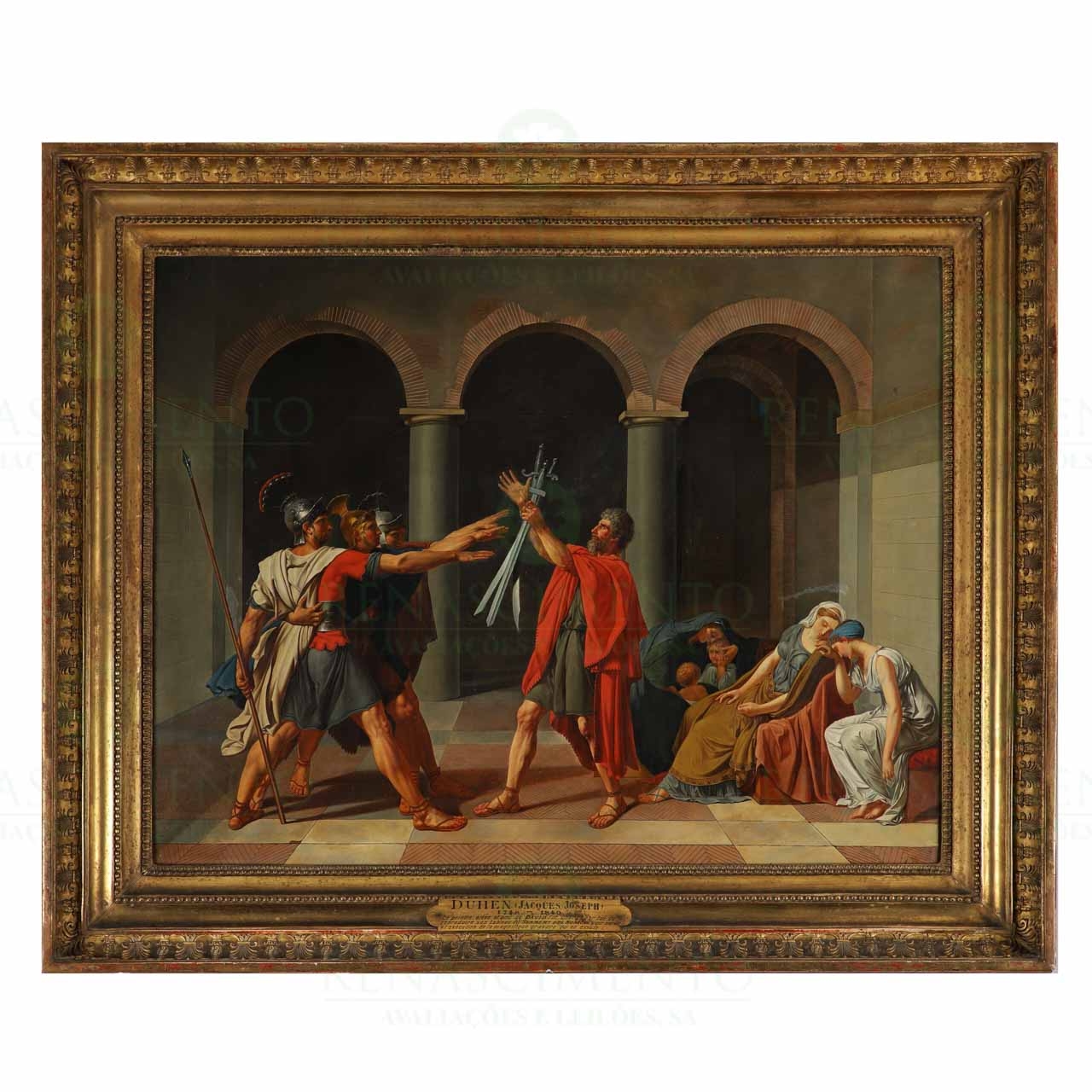 Jacques-Louis David | CLASSICAL SCENE | MutualArt