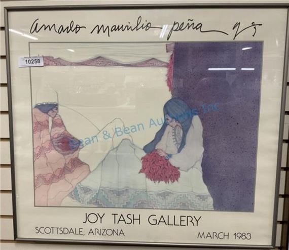 Amado Maurilio‏ Peña‏ | 1983 Arizona Gallery Peña print | MutualArt