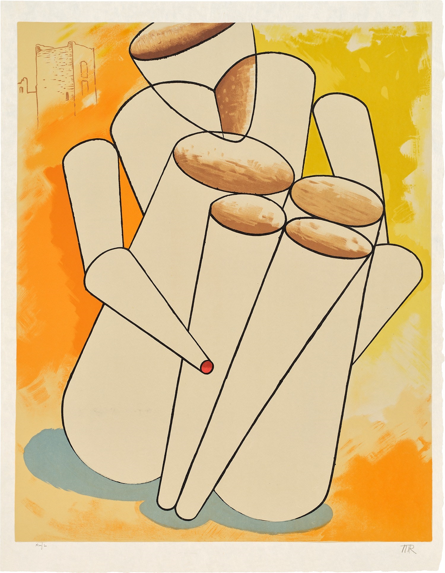 Man Ray | Personage, from An American Portrait 1776-1976, Volume 2 ...