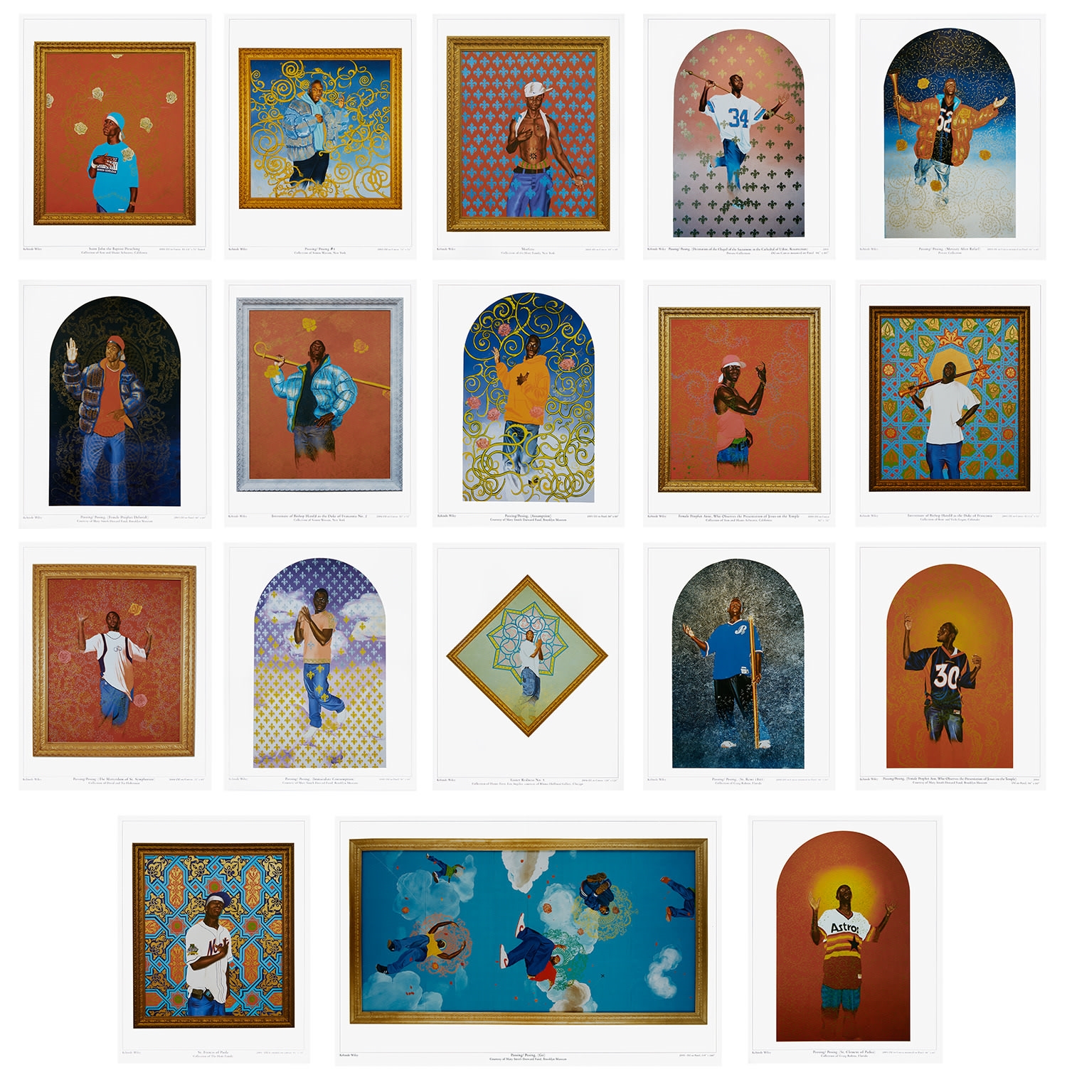 Kehinde Wiley | Passing/Posing: Paintings and Faux Chapel Portfolio ...