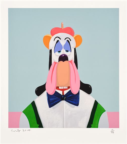 George Condo | Droopy Dog Abstraction (2017) | MutualArt