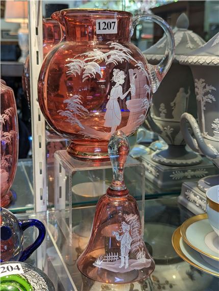 Mary Gregory | MARY GREGORY STYLE GLASSWARE | MutualArt