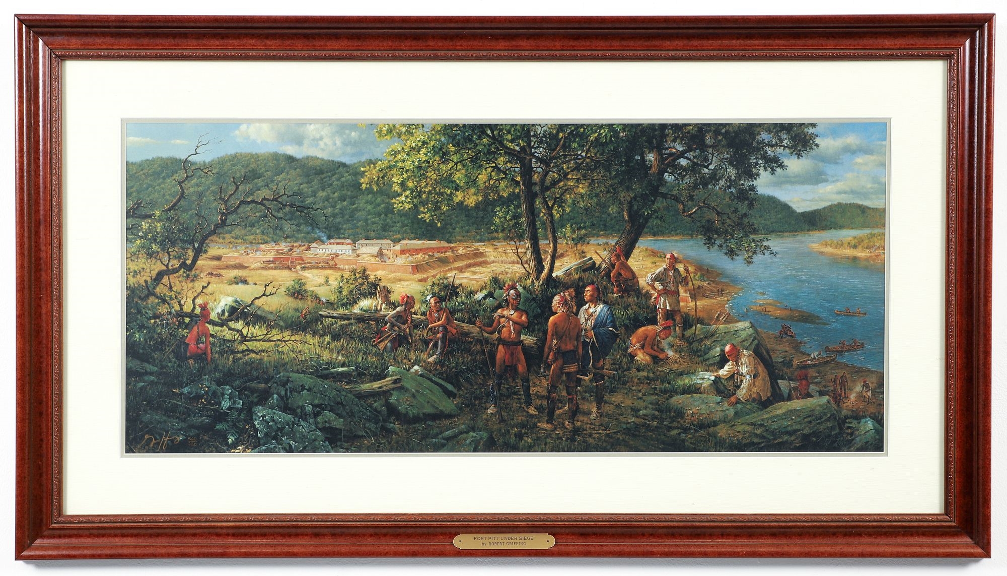 Robert Griffing | Fort Pitt Under Siege | MutualArt