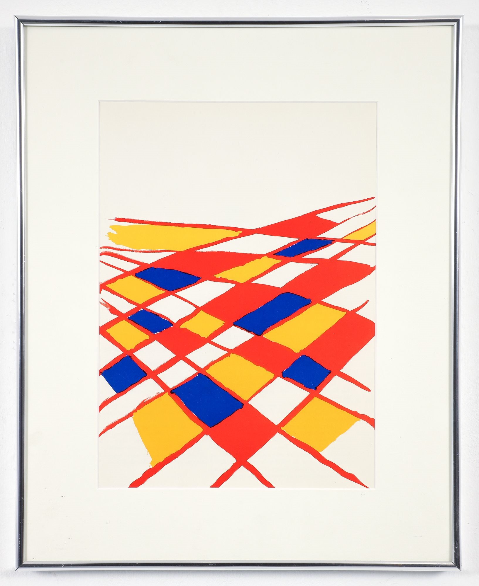 Alexander Calder | Primary Colors Abstract (1971) | MutualArt