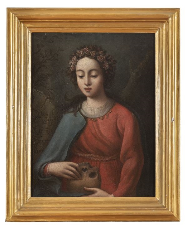 Italian School, 18th Century | DIPINTO SANTA ROSALIA DEL XVIII SECOLO ...