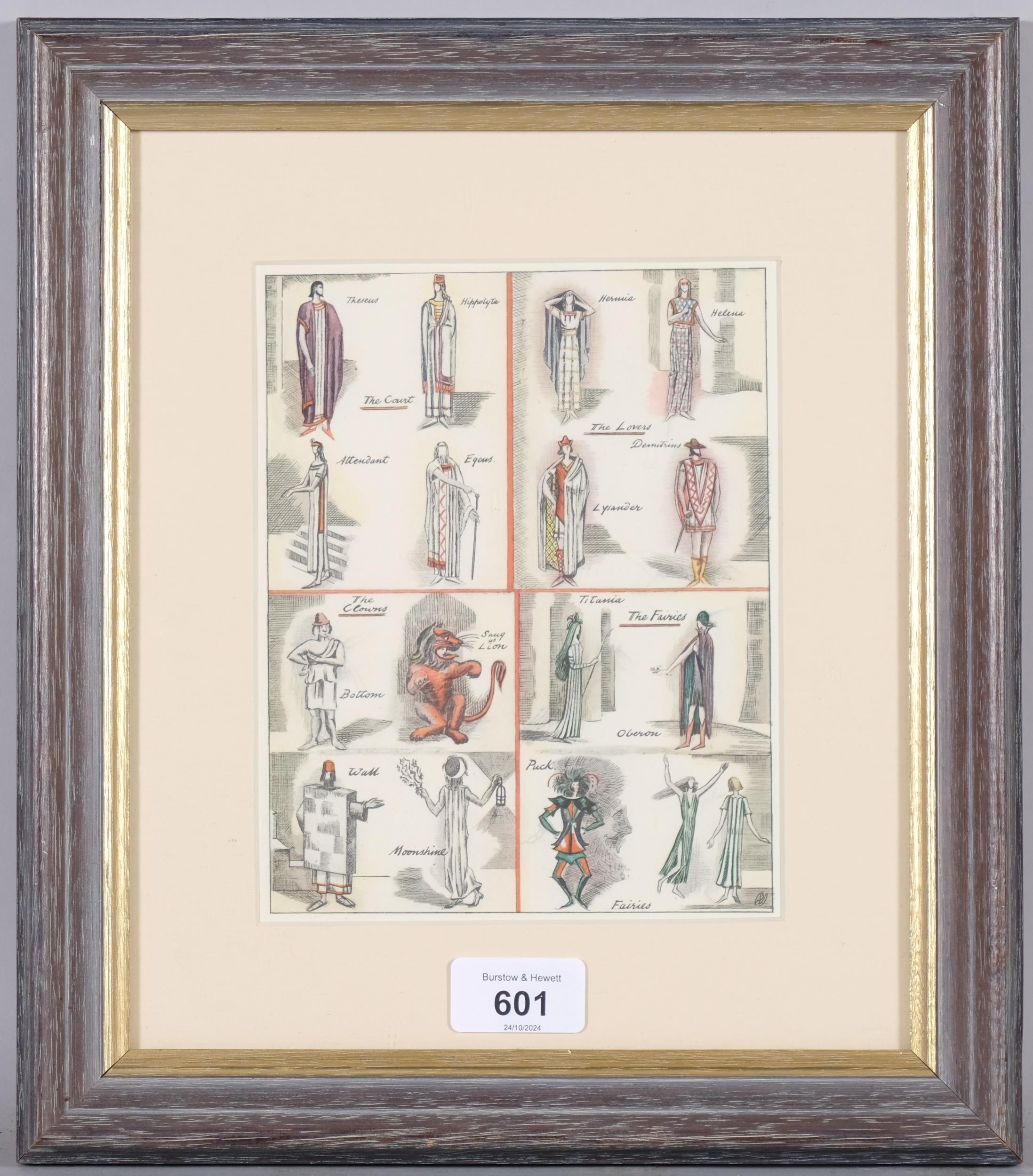 Paul Nash | Costumes for some of the Characters (1924) | MutualArt