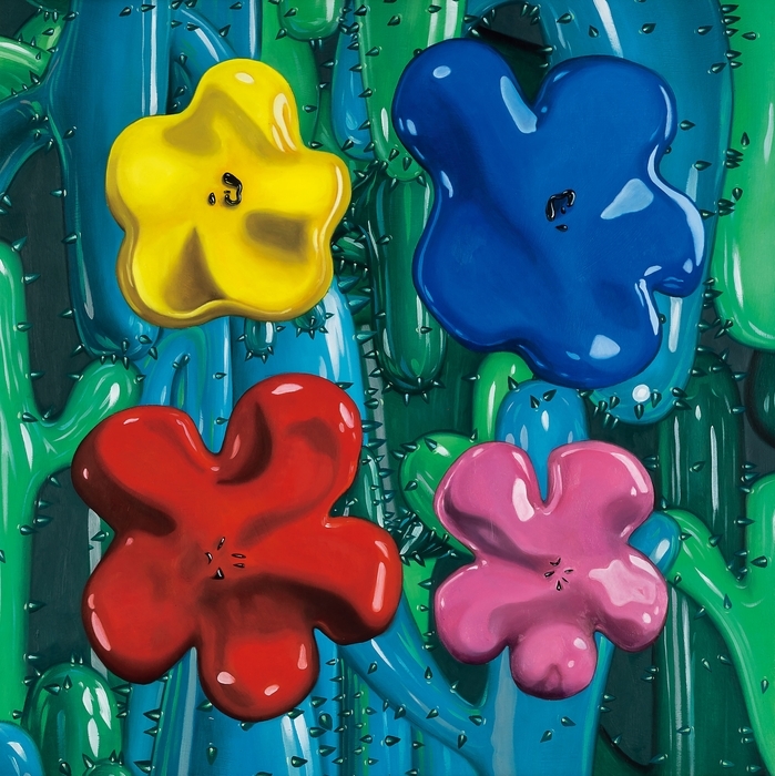 Philip Colbert | Flower Study from The Lobster Land Museum (Yellow ...