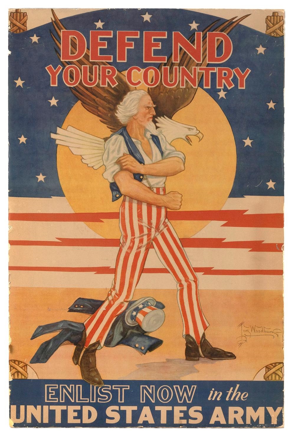 Tom B. Woodburn | WORLD WAR I U.S. ARMY ENLISTMENT (Late 20th Century ...