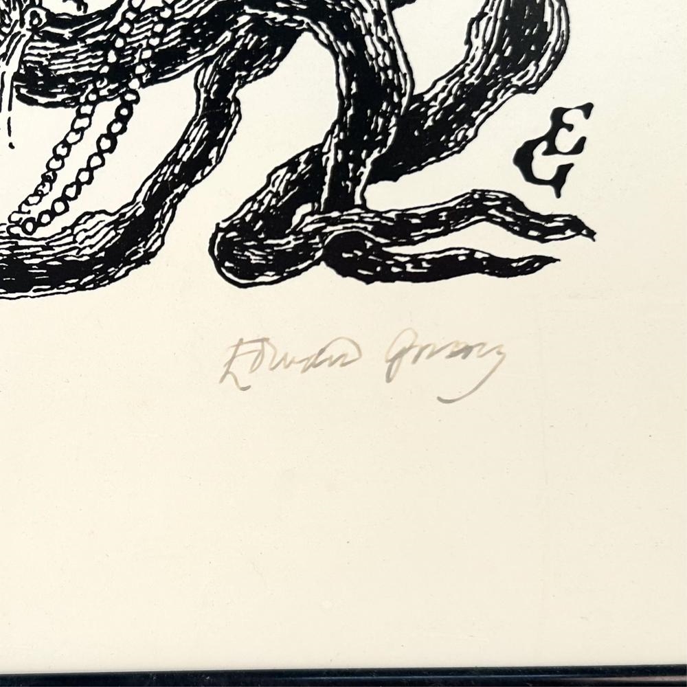 Edward Gorey | Mystery! 10th Anniversary (1980 - 1990) | MutualArt