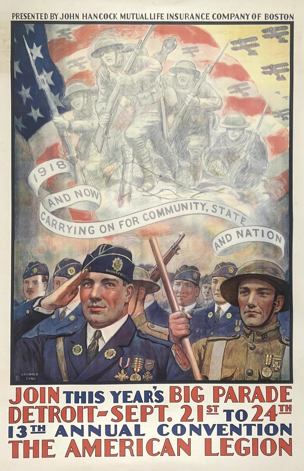 Griswold Tyng | WORLD WAR I AMERICAN LEGION (Circa 1918) | MutualArt
