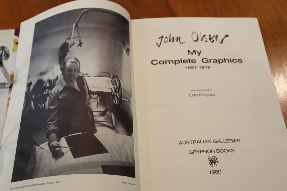 John Olsen | John Olsen my Complete Graphics 1957-1979 -Australian ...