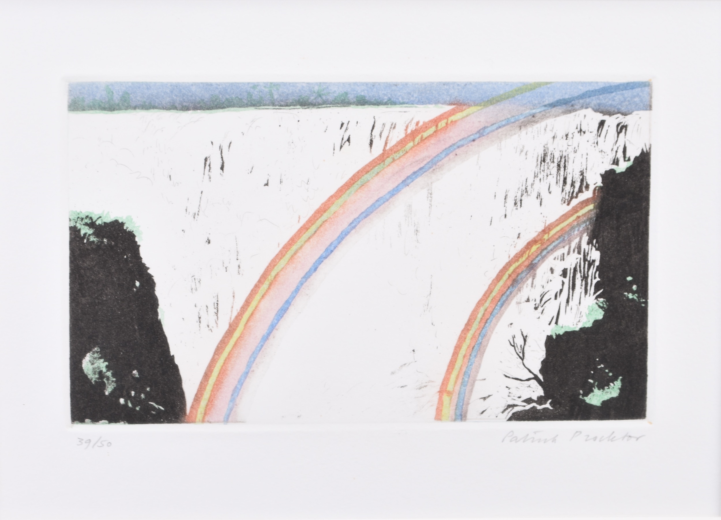 Patrick Procktor | Leaping Cataract (1974) | MutualArt