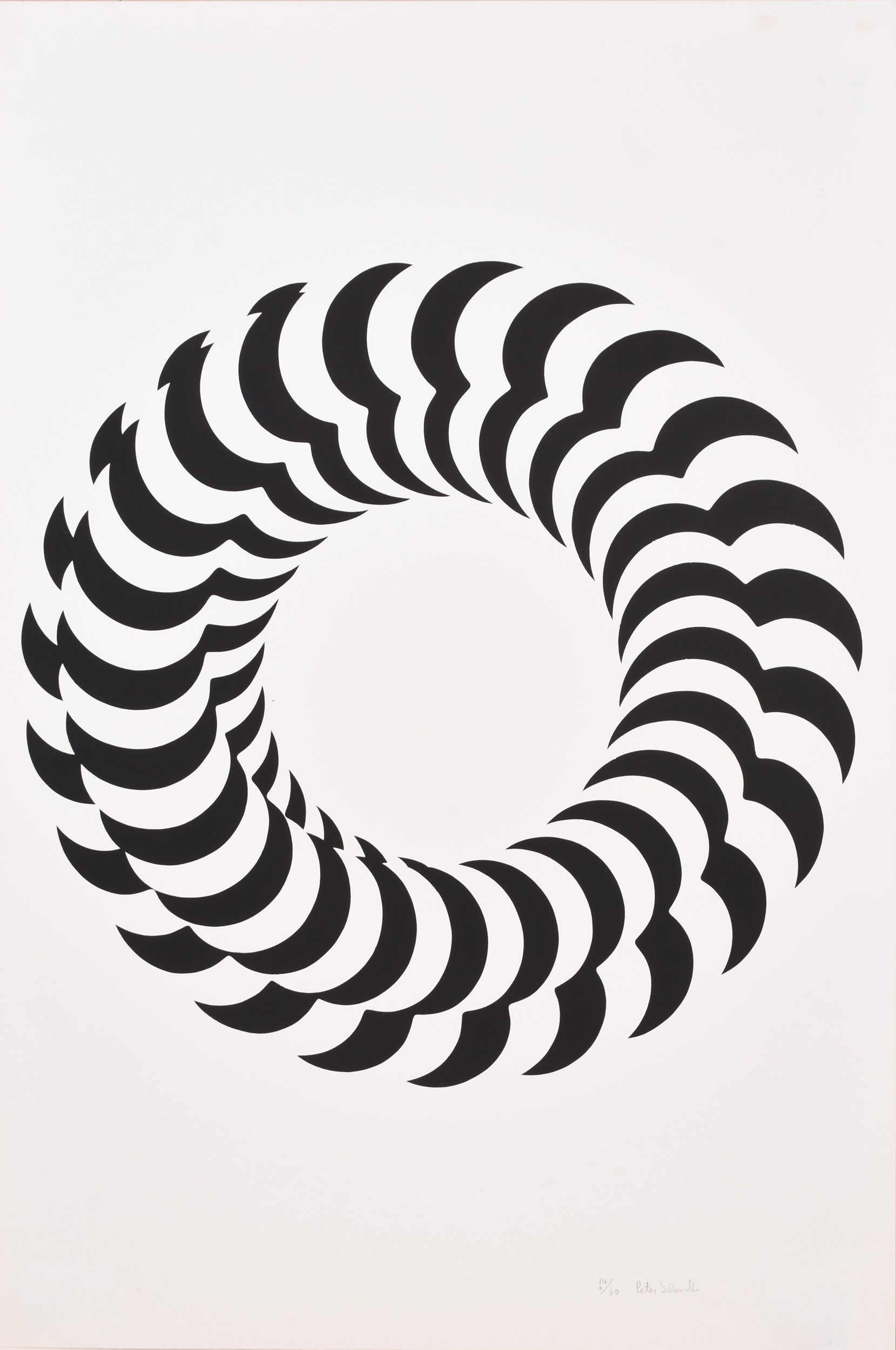 Peter Schmidt | Cycloid I (1966) | MutualArt