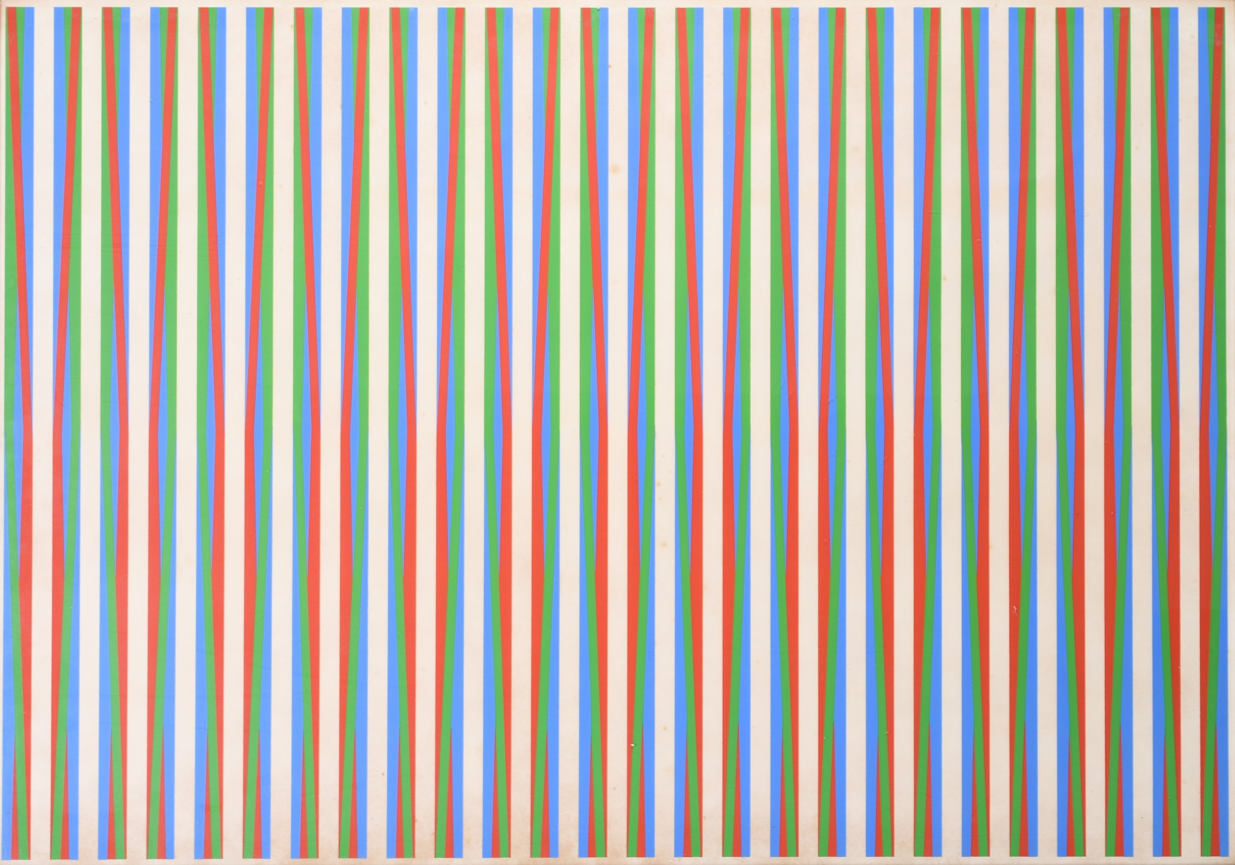 Bridget Riley | After Bridget Riley (b.1931) Firebird (1971) | MutualArt