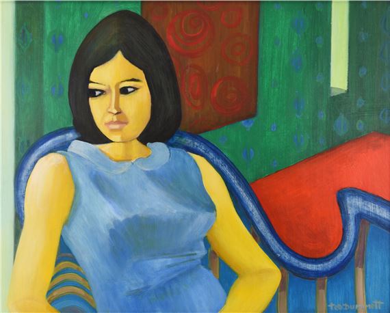 Edwin James Dummett | Girl at a Window | MutualArt