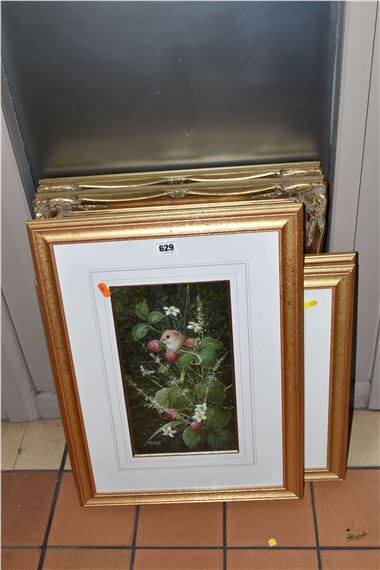 Barbara Mitchell | FIVE LATE 20TH CENTURY WILDLIFE PAINTINGS AND PRINTS ...