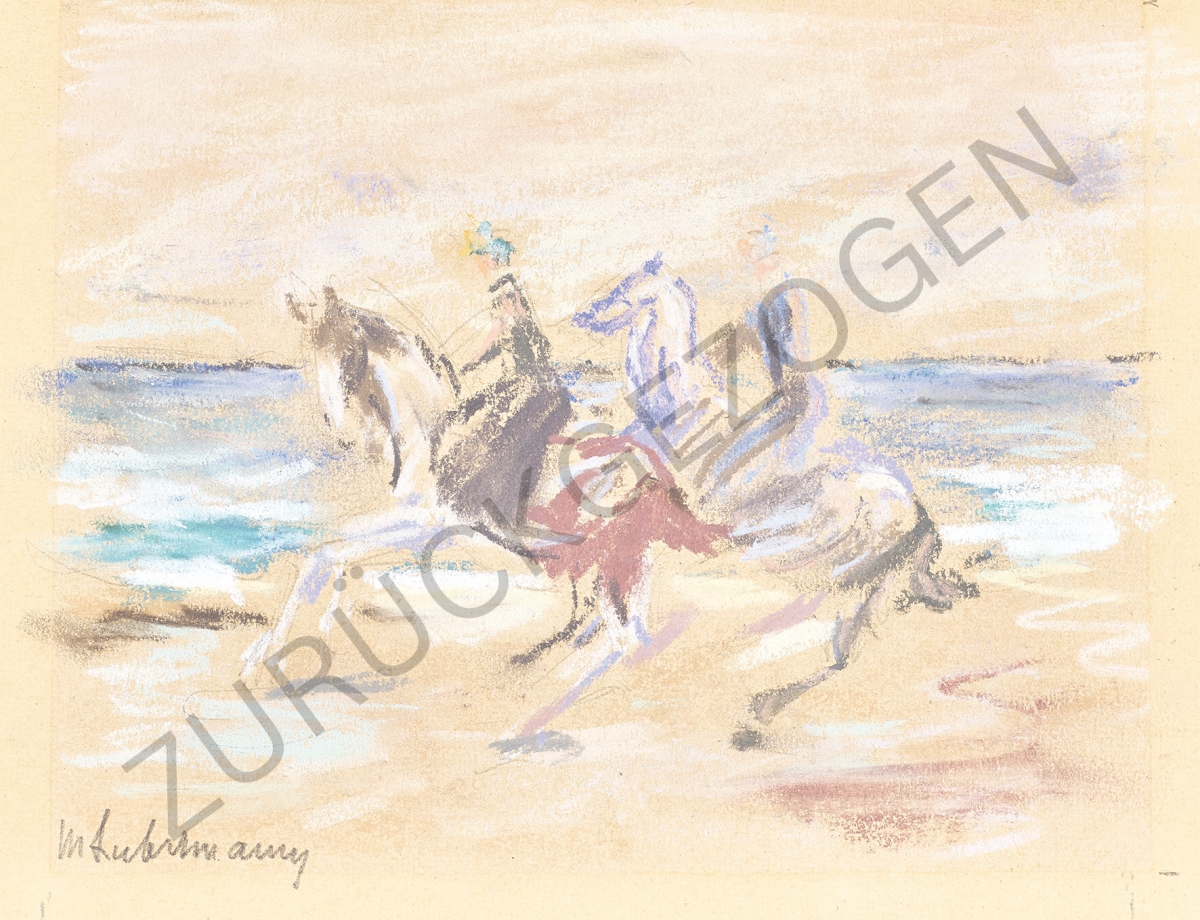 Max Liebermann | Reiter am See | MutualArt