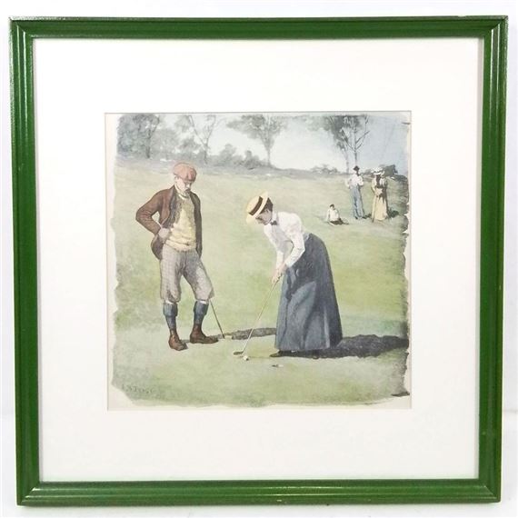 Arthur Burdett Frost | Golf Prints | MutualArt