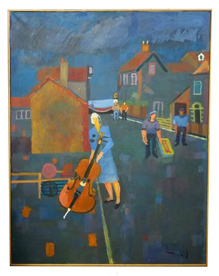 Derek Inwood | Sheringham street scene | MutualArt
