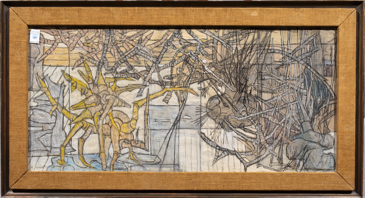 Virginia Conroy | The Grey Earth and the Thistle | MutualArt