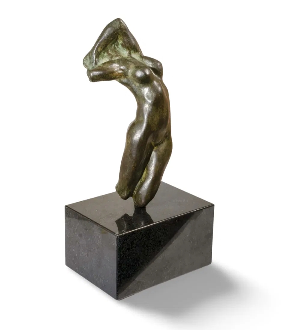 Auguste Rodin | FRENCH FEMALE NUDE BRONZE FIGURE | MutualArt