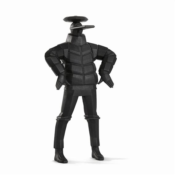 Taku Obata | Bronze à patine noire (2016) | MutualArt
