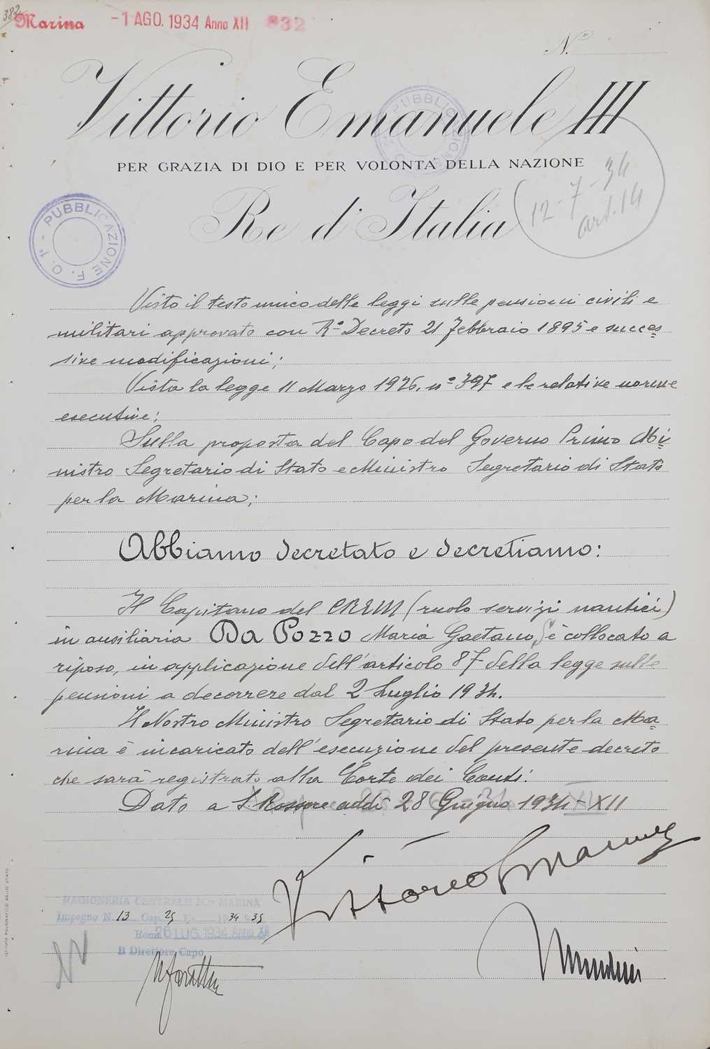 Benito Mussolini | Benito Mussolini (1934) | MutualArt