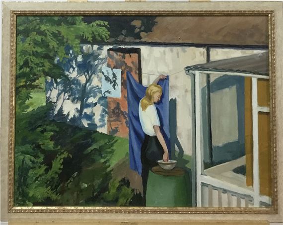 Nigel McIsaac | THE WASHING LINE | MutualArt