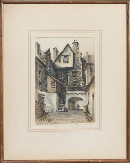 Robert Herdman - Smith | TWO COLOURED ETCHINGS | MutualArt