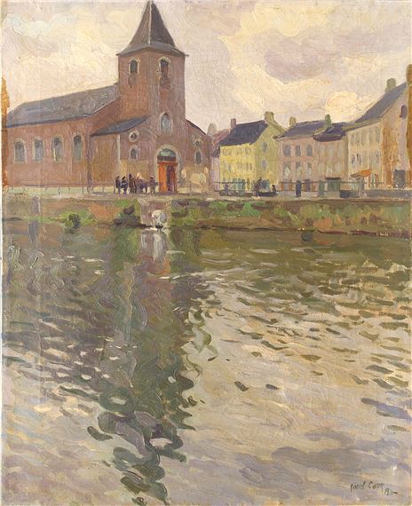 Marcel Caron | Église de vaux (1916) | MutualArt