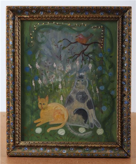 Barbara Strawser | Barbara Strawser Folk Art Painting | MutualArt