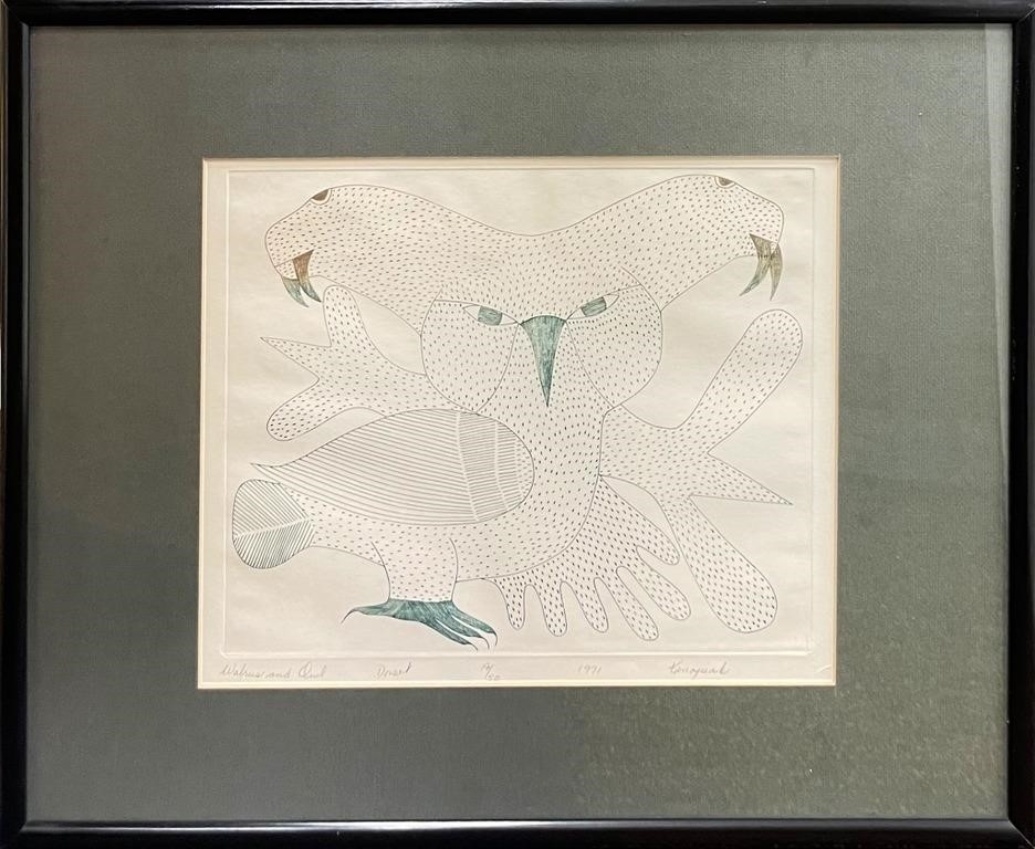 Kenojuak Ashevak | Kenojuak Ashevak (1971) | MutualArt