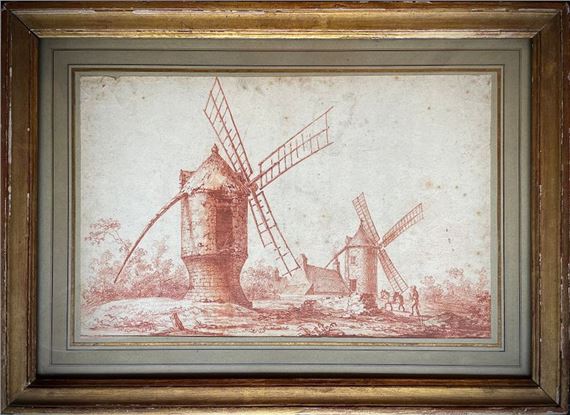 NETHER | Landscape with mills | MutualArt