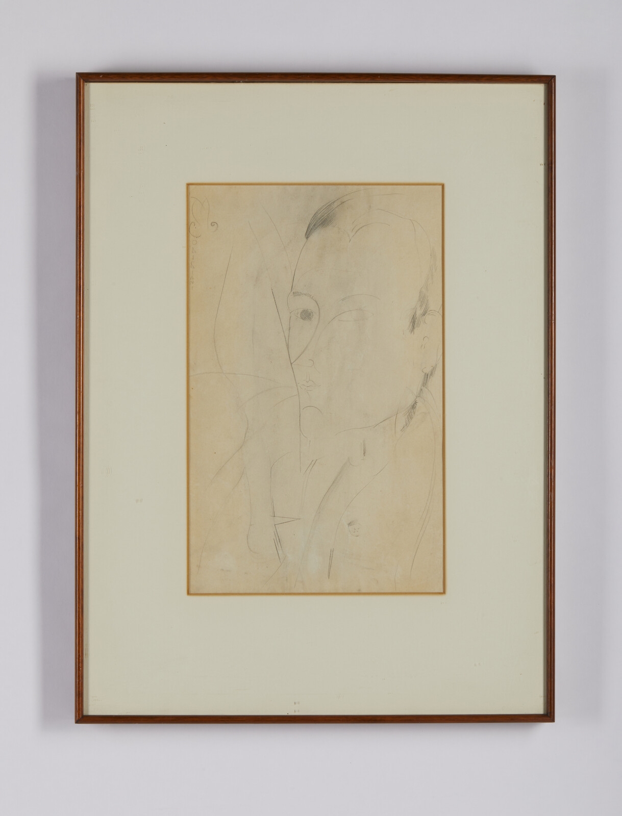 Amedeo Modigliani | PORTRAIT D'HOMME (1916) | MutualArt