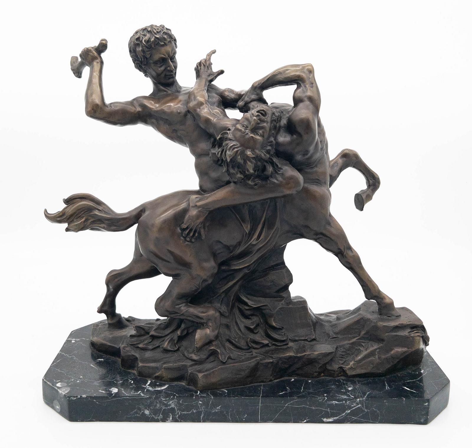 Antoine-Louis Barye | Theseus Slaying The Centaur | MutualArt